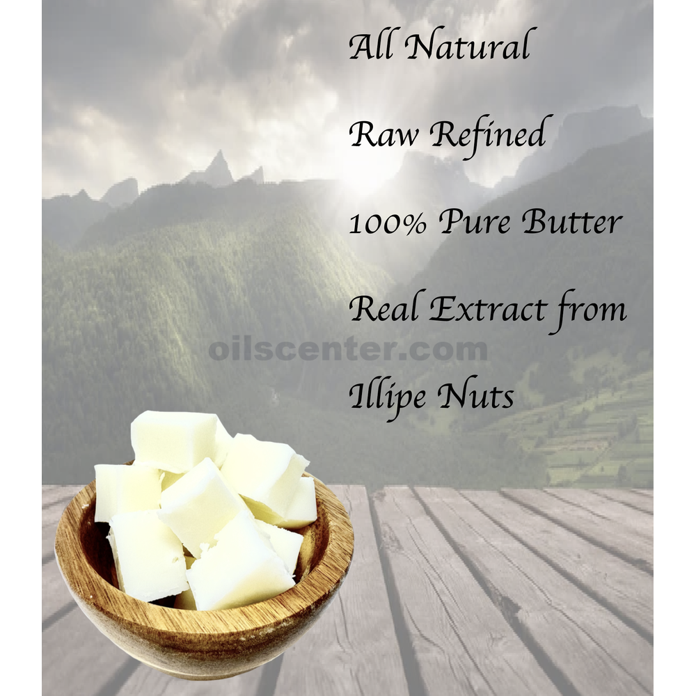 Mantequilla de nuez Illipe refinada orgánica natural cruda grado A ...
