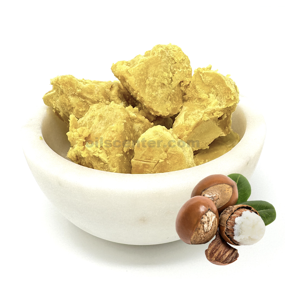 Shea butter unrefined yellow organic raw cold pressed grade a ghana 64 ...