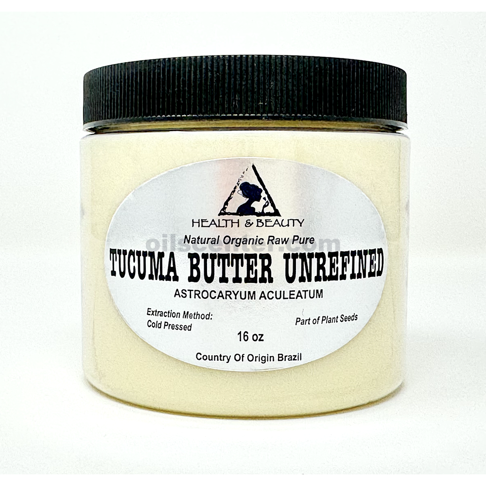 Tucuma Butter Unrefined Organic Extra Virgin Natural Raw 100% Pure 32 ...
