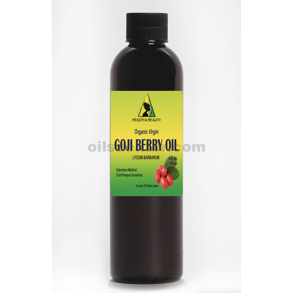 Goji Berry Seed Oil Unrefined Organic Virgin 100% Pure 4 oz buy