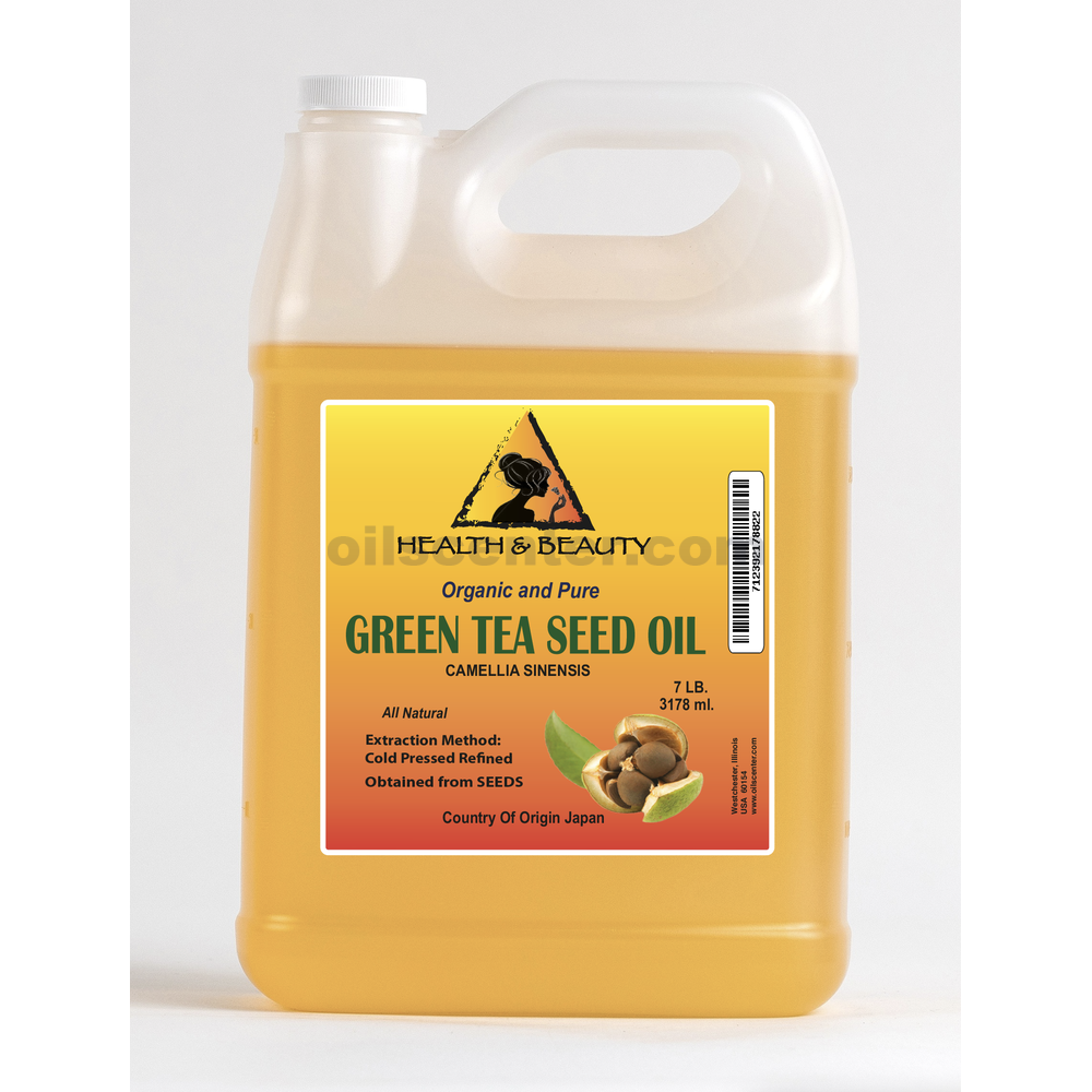 Green Tea Seed Oil Refined Organic Cold Pressed Natural Raw 100% Pure 7 ...
