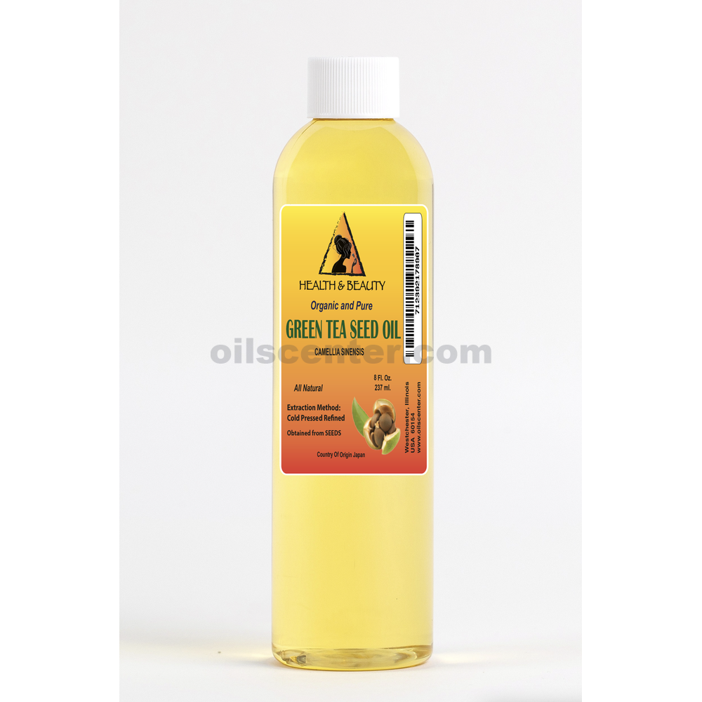 Green Tea Seed Oil Refined Organic Cold Pressed Natural Raw 100% Pure 8 ...