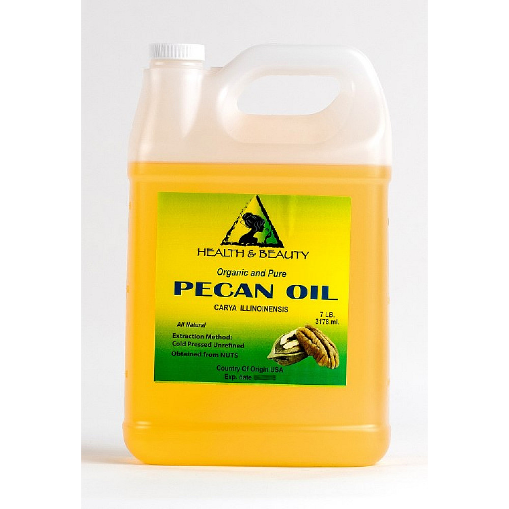 Pecan oil unrefined organic carrier cold pressed virgin raw premium ...