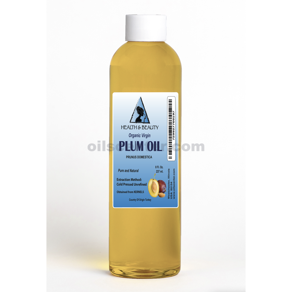 Huile de noyau de prune biologique vierge non raffinée, naturelle, 100 ...