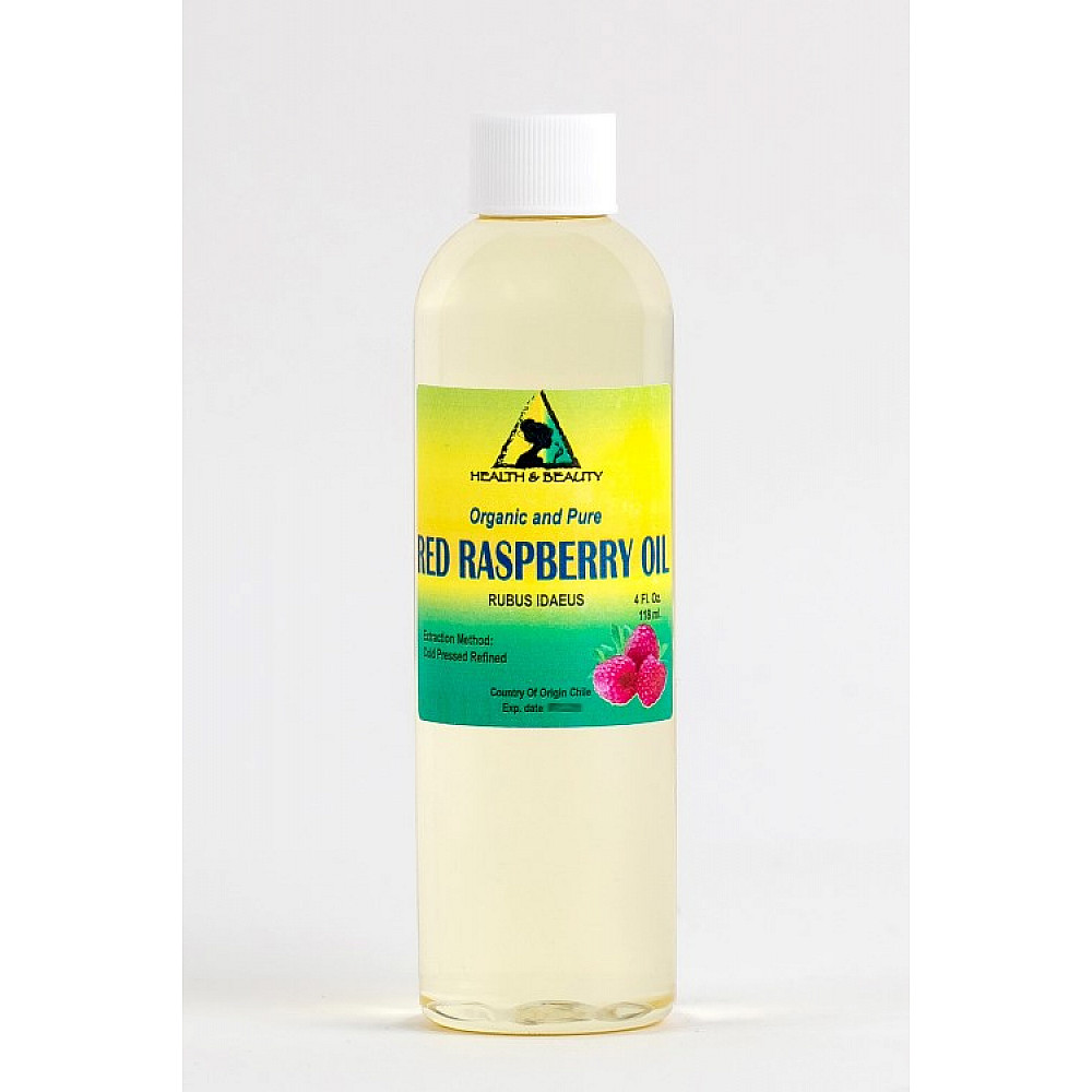 Red raspberry seed oil refined organic carrier cold pressed 100% pure 4 ...