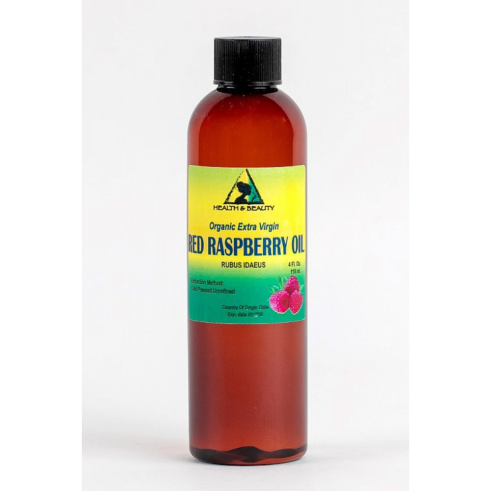 Red raspberry seed oil unrefined organic extra virgin cold pressed pure ...
