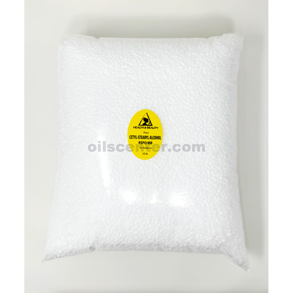 Cetyl-Stearyl Alcohol - RSPO MB 100% Pure Pastilles Beads 10 lb buy