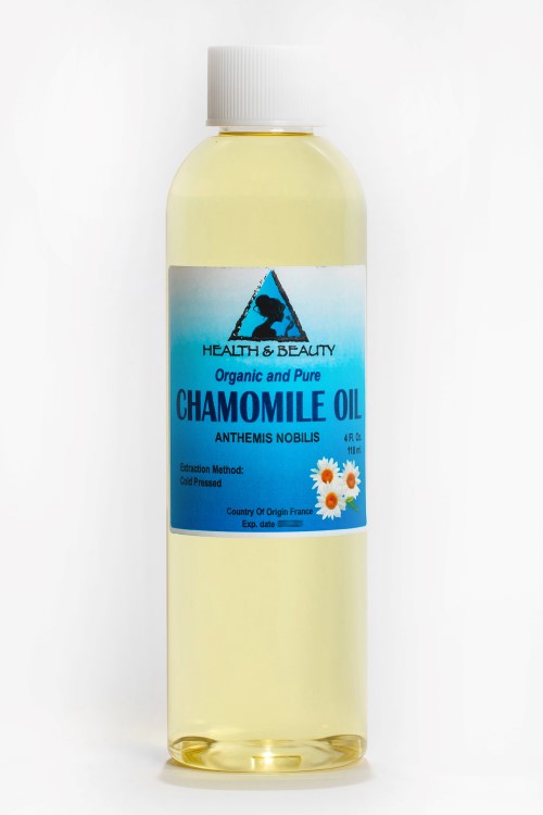 Chamomile oil organic carrier cold pressed premium natural fresh 100% ...