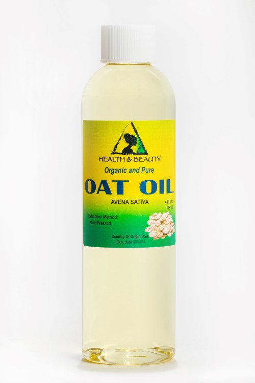 Oat oil organic carrier cold pressed premium natural fresh 100% pure 4 ...