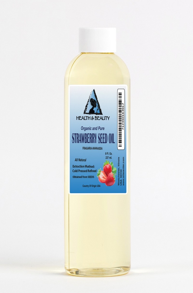 Strawberry seed oil refined organic 100% pure natural 8 oz buy