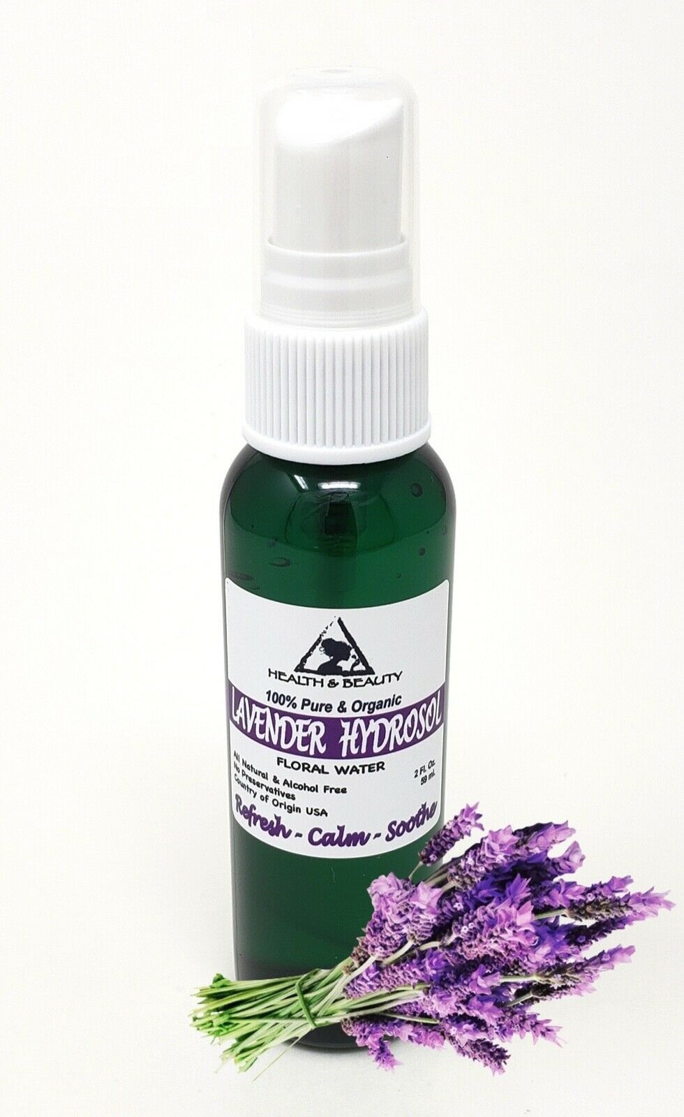 Lavender hydrosol organic floral water 100% pure natural spray 2 oz buy