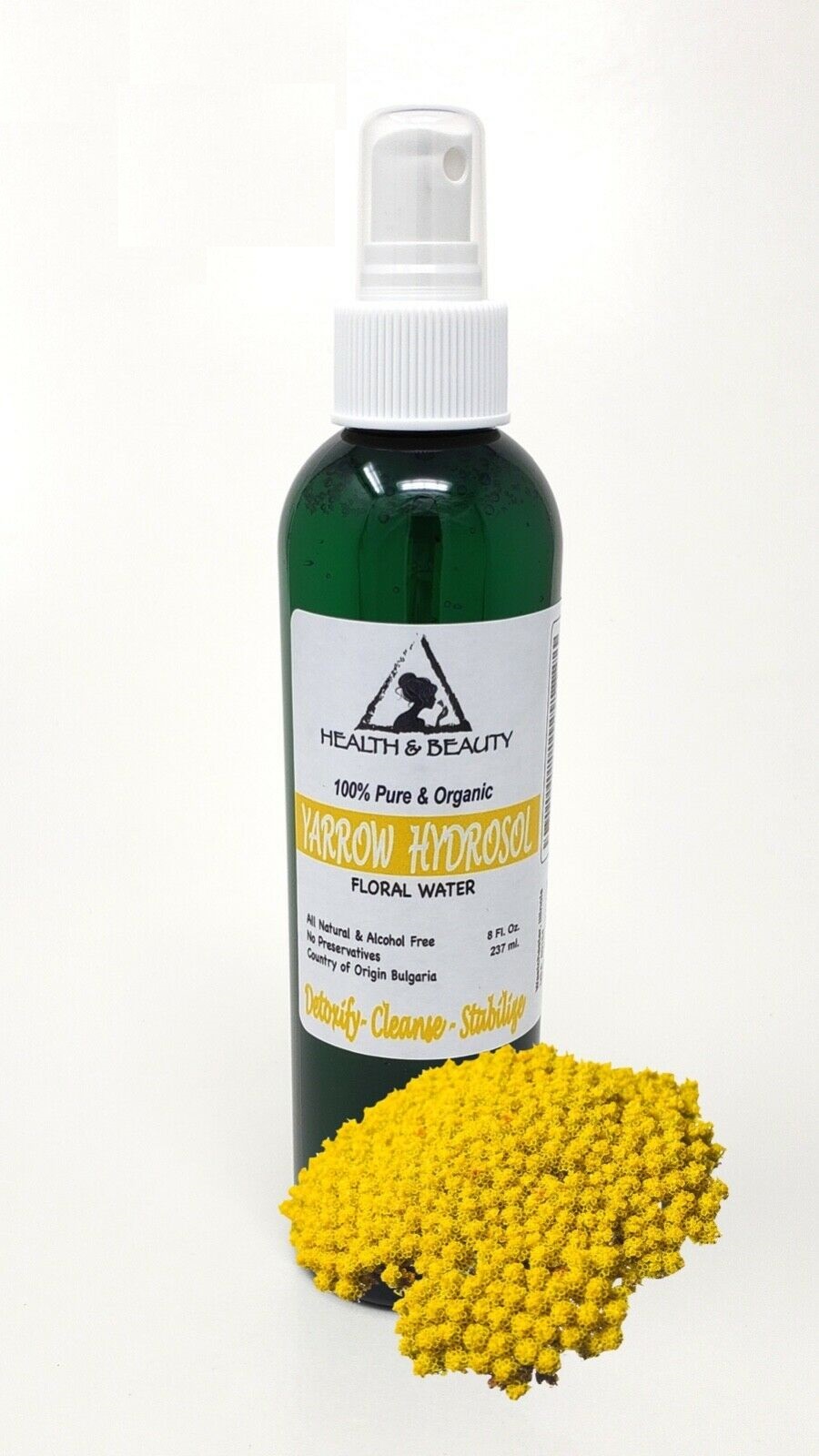 Yarrow hydrosol organic floral water 100% pure natural spray 8 oz buy