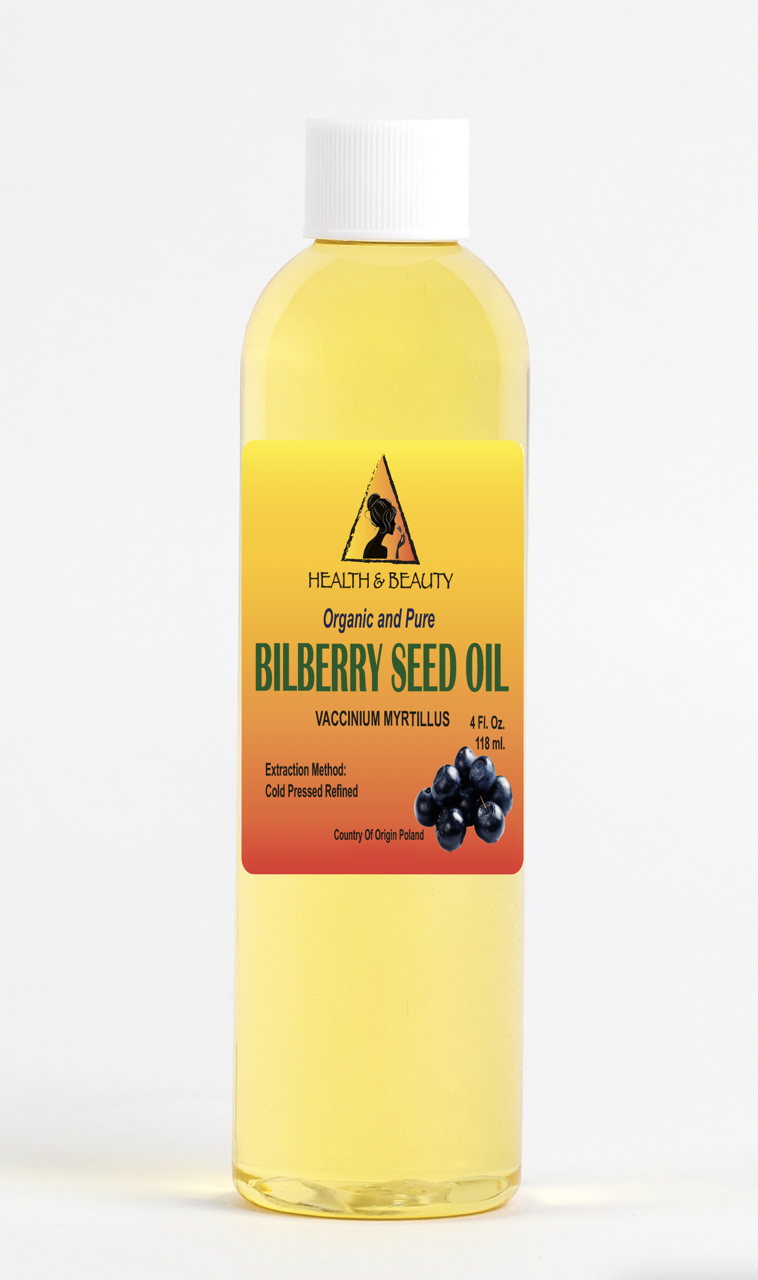 BILBERRY / BLUEBERRY Seed OIL Refined Organic Cold Pressed Pure 4 oz buy