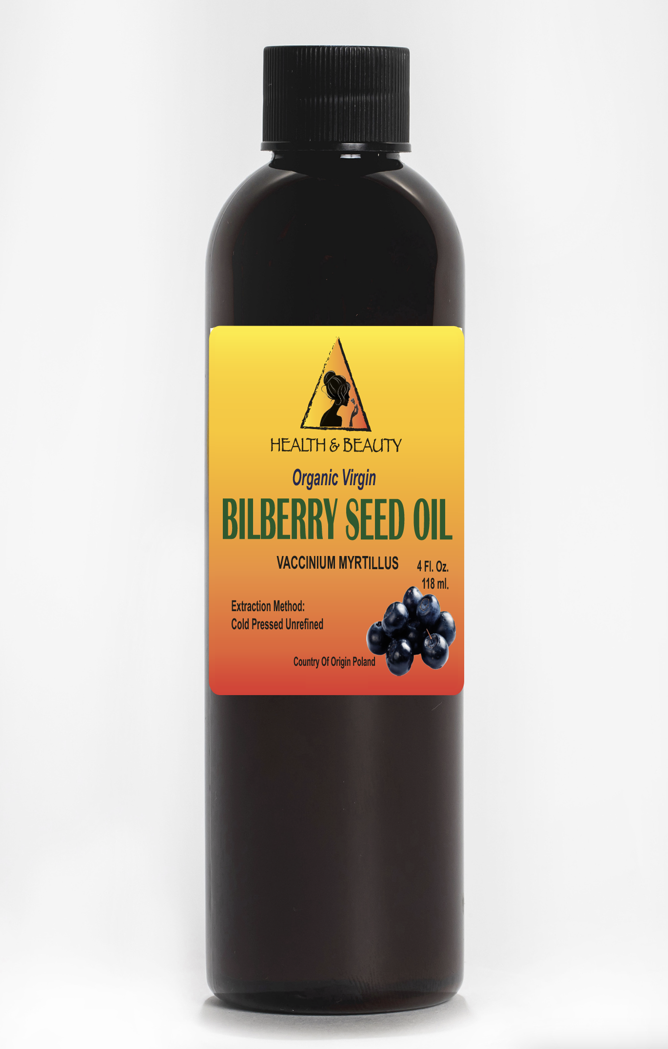BILBERRY / BLUEBERRY Seed OIL Unrefined Organic Virgin Cold Pressed ...