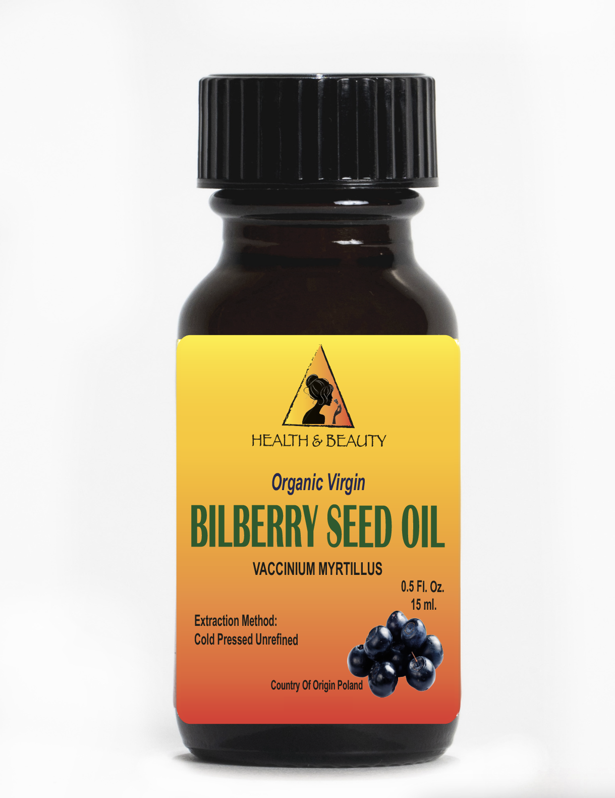 BILBERRY / BLUEBERRY Seed OIL Unrefined Organic Virgin Cold Pressed ...