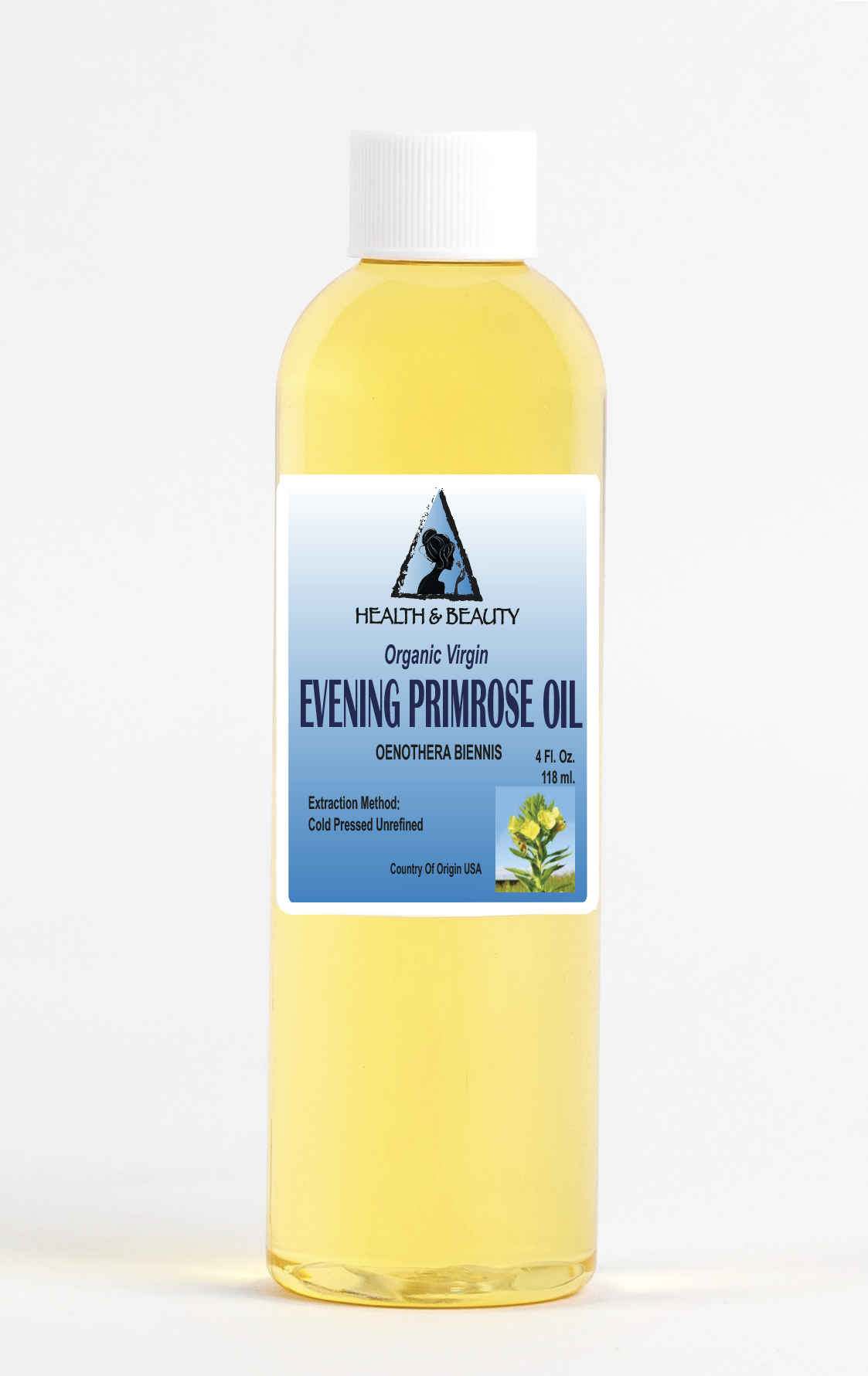 Evening primrose oil unrefined organic carrier cold pressed pure 4 oz buy