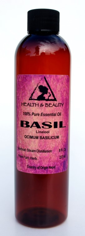 Basil Essential Oil organic and natural buy