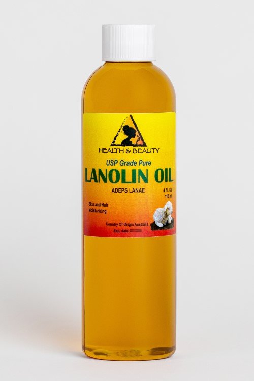 Lanolin oil usp grade pharmaceutical skin hair lips moisturizing 100% ...