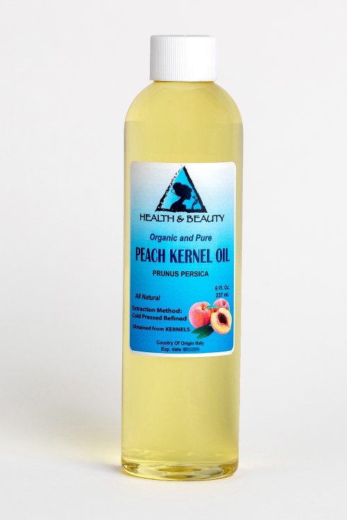 Peach kernel oil organic refined cold pressed premium fresh 100% pure 8 ...