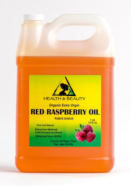 Red raspberry seed oil unrefined organic extra virgin cold pressed pure ...