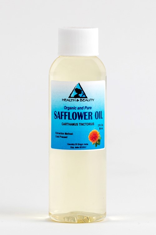 Safflower oil organic carrier high oleic cold pressed premium 100% pure ...