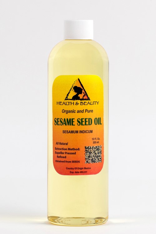 Sesame oil refined organic carrier expeller pressed 100% pure 12 oz buy
