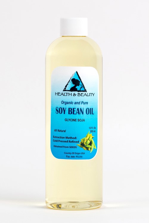 Soybean / soy bean oil organic carrier soy oil cold pressed 100% pure ...